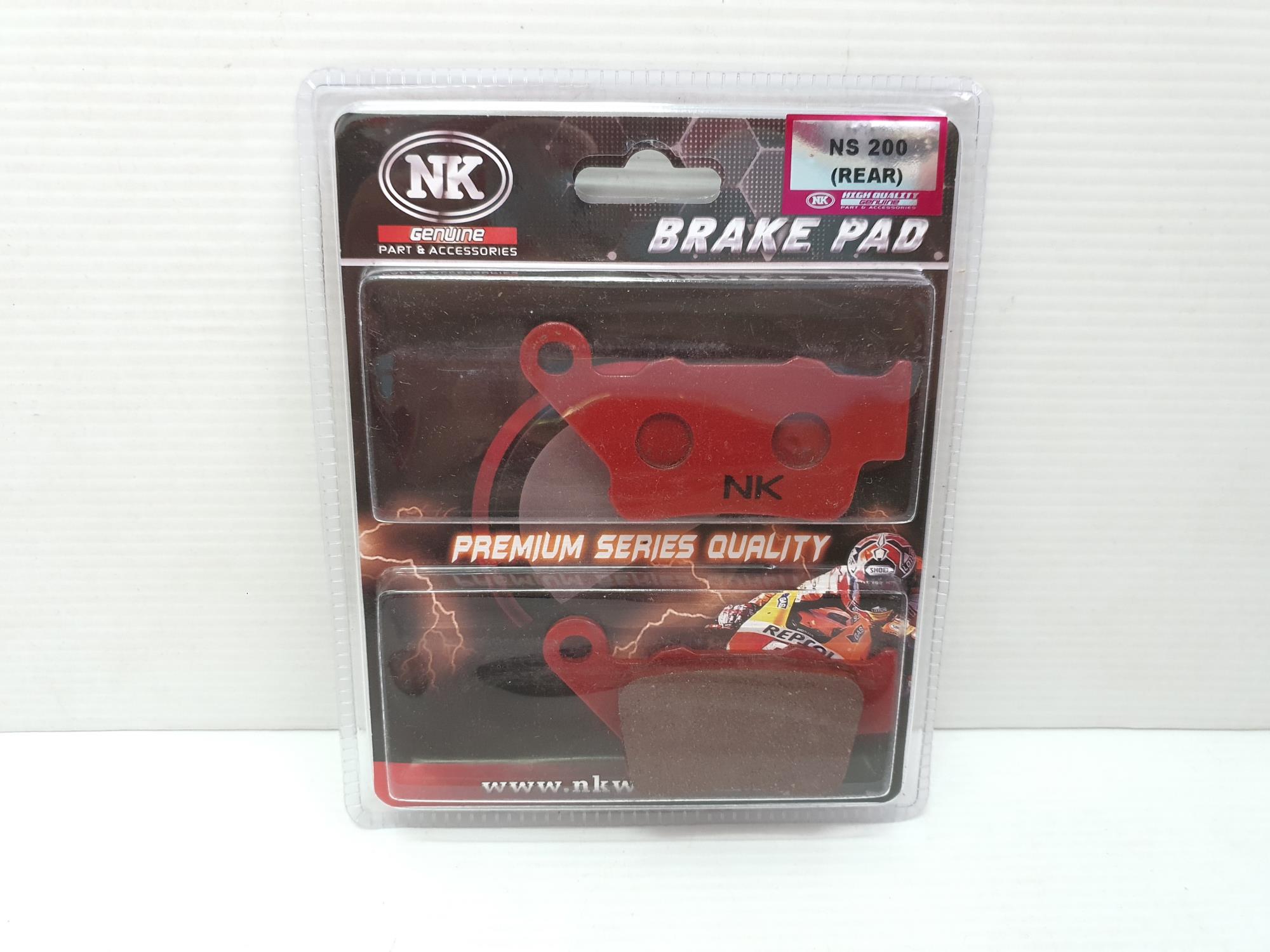 REAR BRAKE/DISC PAD – PULSAR NS200 (NK)